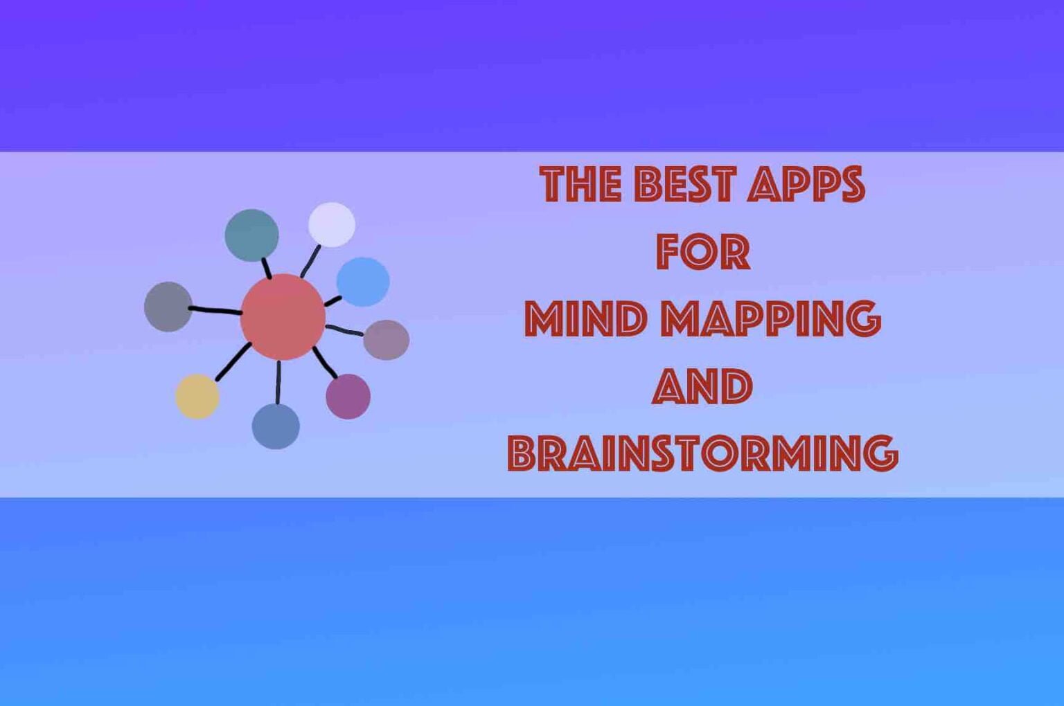 The Best Apps for Mind Mapping and Brainstorming - insightinar